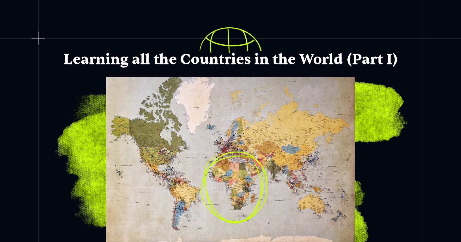 Learning all the Countries in the World (Part I): Africa | Dominik Hofer