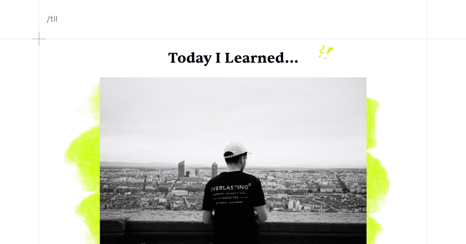 Today I learned… | Dominik Hofer